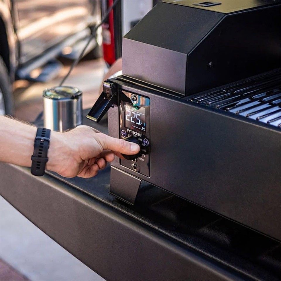 Pit Boss PB150PPG Table Top Wood Pellet Grill, Black - 11091, Black | eBay