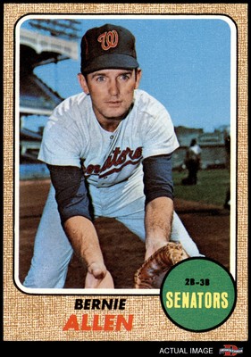 1968 Topps #548 Bernie Allen Senators 7.5 - NM+ | eBay