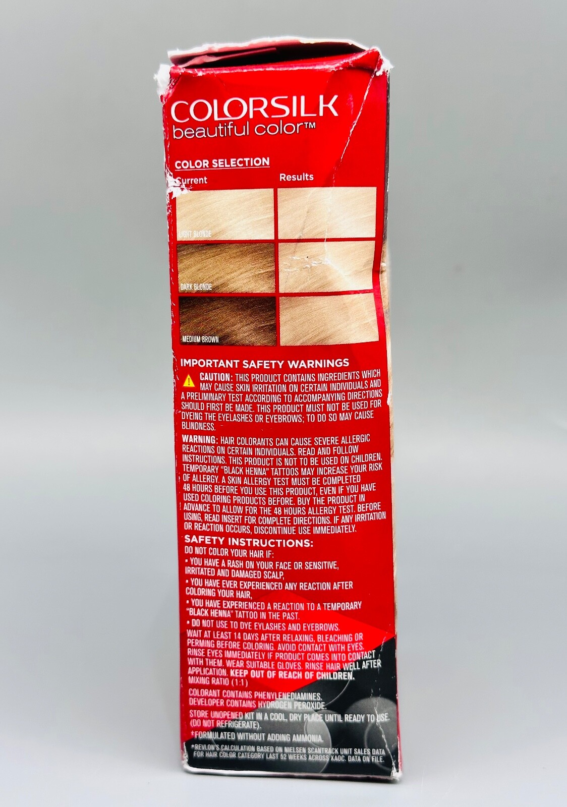 Revlon Colorsilk Beautiful Color #04 Ultra Light Natural Blonde 2PACK ...