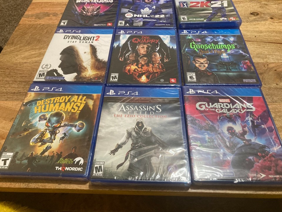 Playstation 4 Games - PS4 - Brand New SEALED - You Pick & Choose Game ...