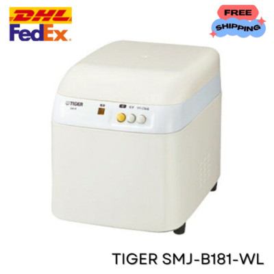 Tiger SMJ-B181-WL Mochi Maker Machine Rice Cake 1.8 L 100V Milky White ...
