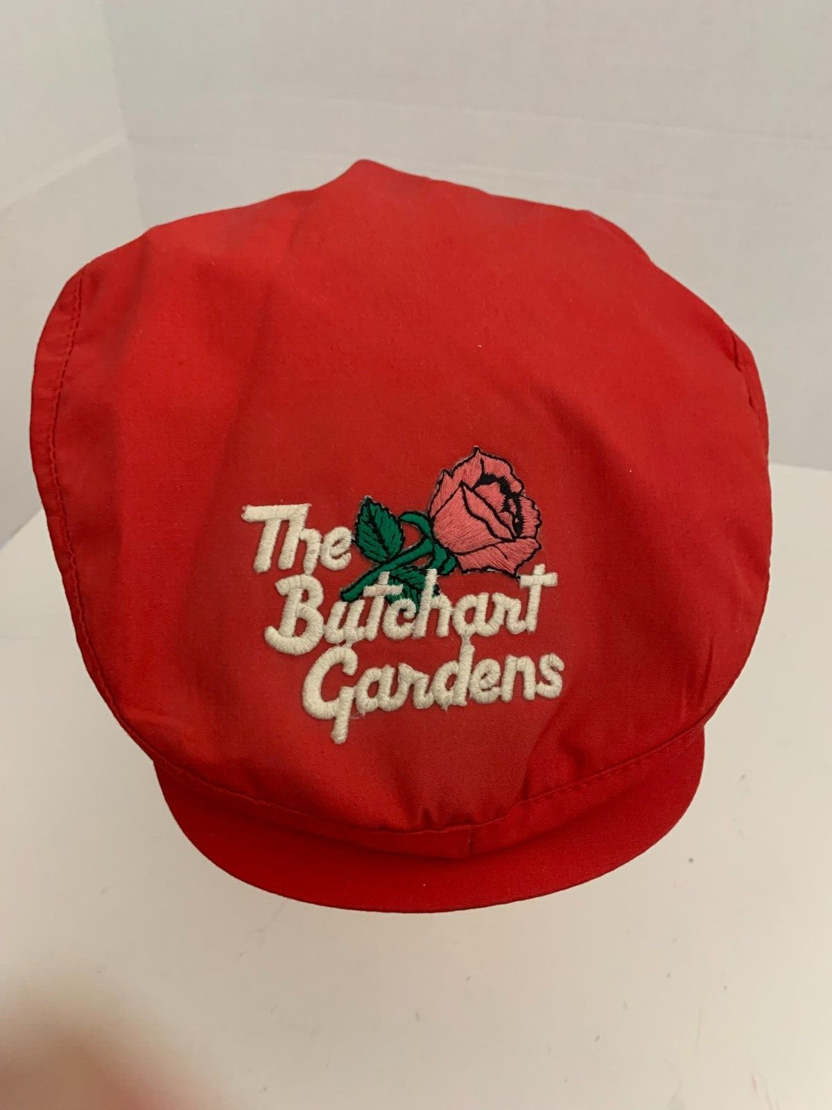 WILSON THE BURCHART GARDENS SNAP BACK RED NEWSBOY HAT - Gem