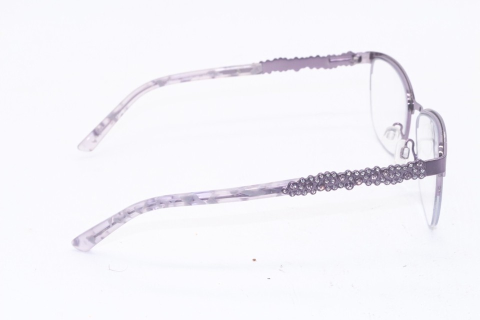 BEBE BB 5177 500 PLUM GUNMETAL GREY AUTHENTIC FRAMES EYEGLASSES 52-17 ...