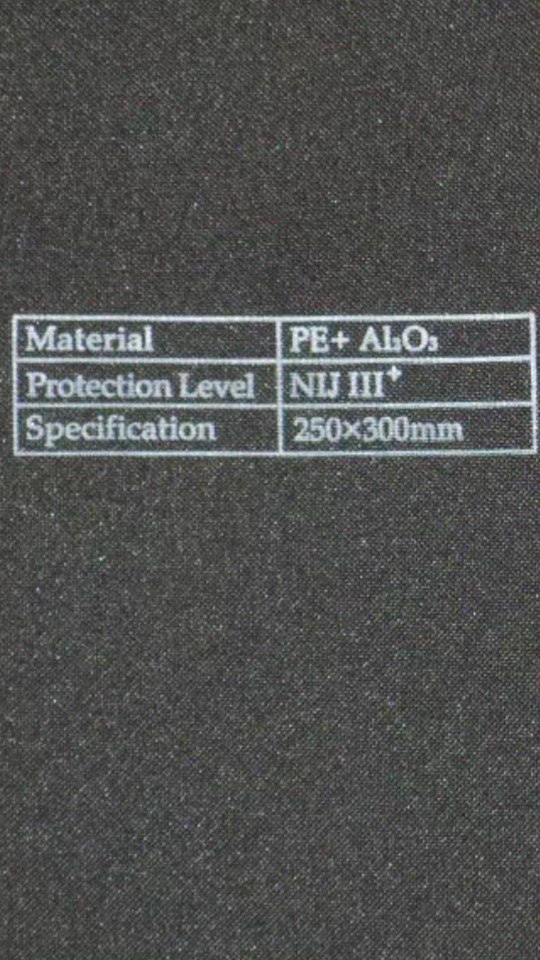 Tactical bulletproof vest LVL lll+ 3+ AR600 body armor Rifle Plates | eBay