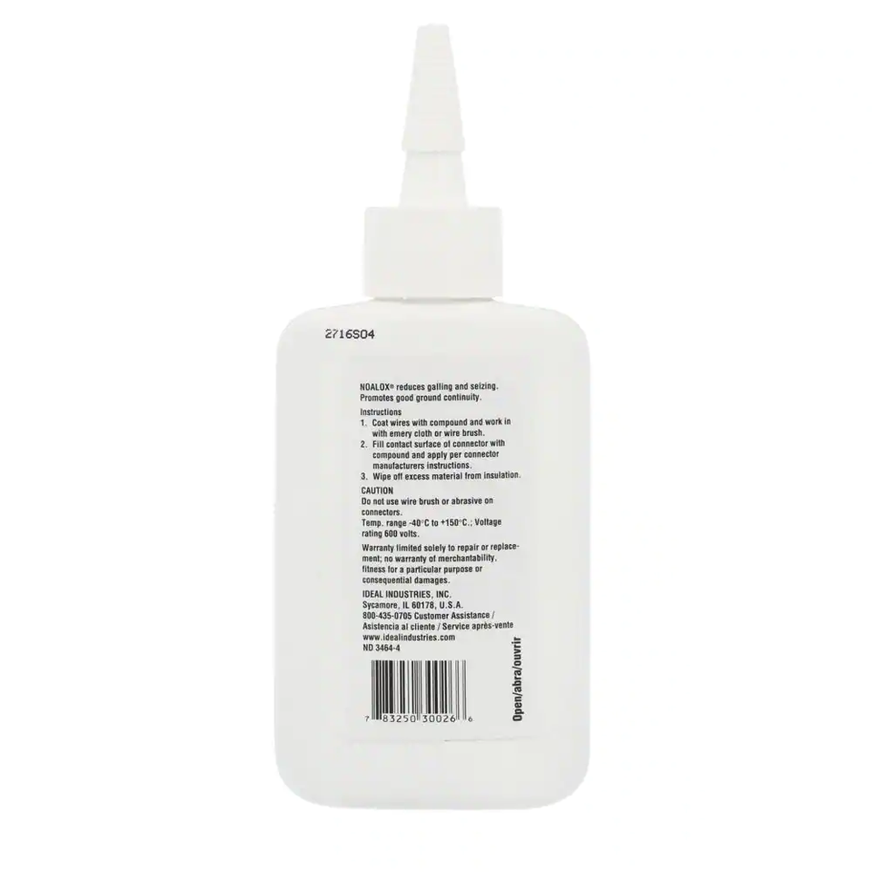 IDEAL Noalox Anti-Oxidant Compound 4 oz Bottle | eBay
