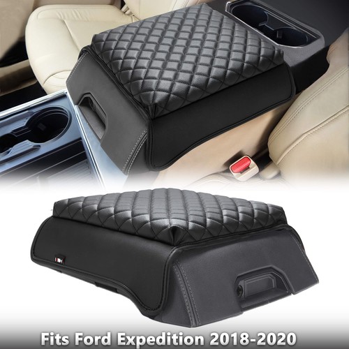 Fits Ford Expedition 2018-2024 Center Console Lid Armrest Cover Cushion ...