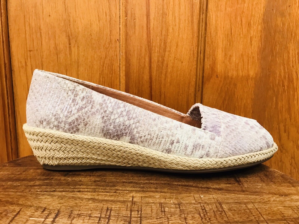 Gentle Souls Lissa Ruffle open toe espadrille wedge leather shoes NWOB ...