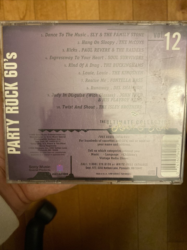 The Ultimate Collection - Vol 12 – Party Rock 60's - CD | eBay