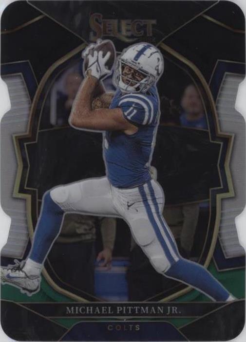 2022 Panini Select - Concourse Michael Pittman Jr. #46 Black & Green ...