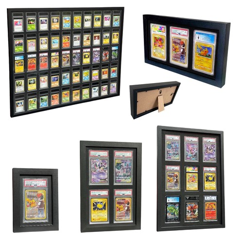 Card Display Frame Wall Mountable PSA CGC Beckett ACE Pokemon TCG ...
