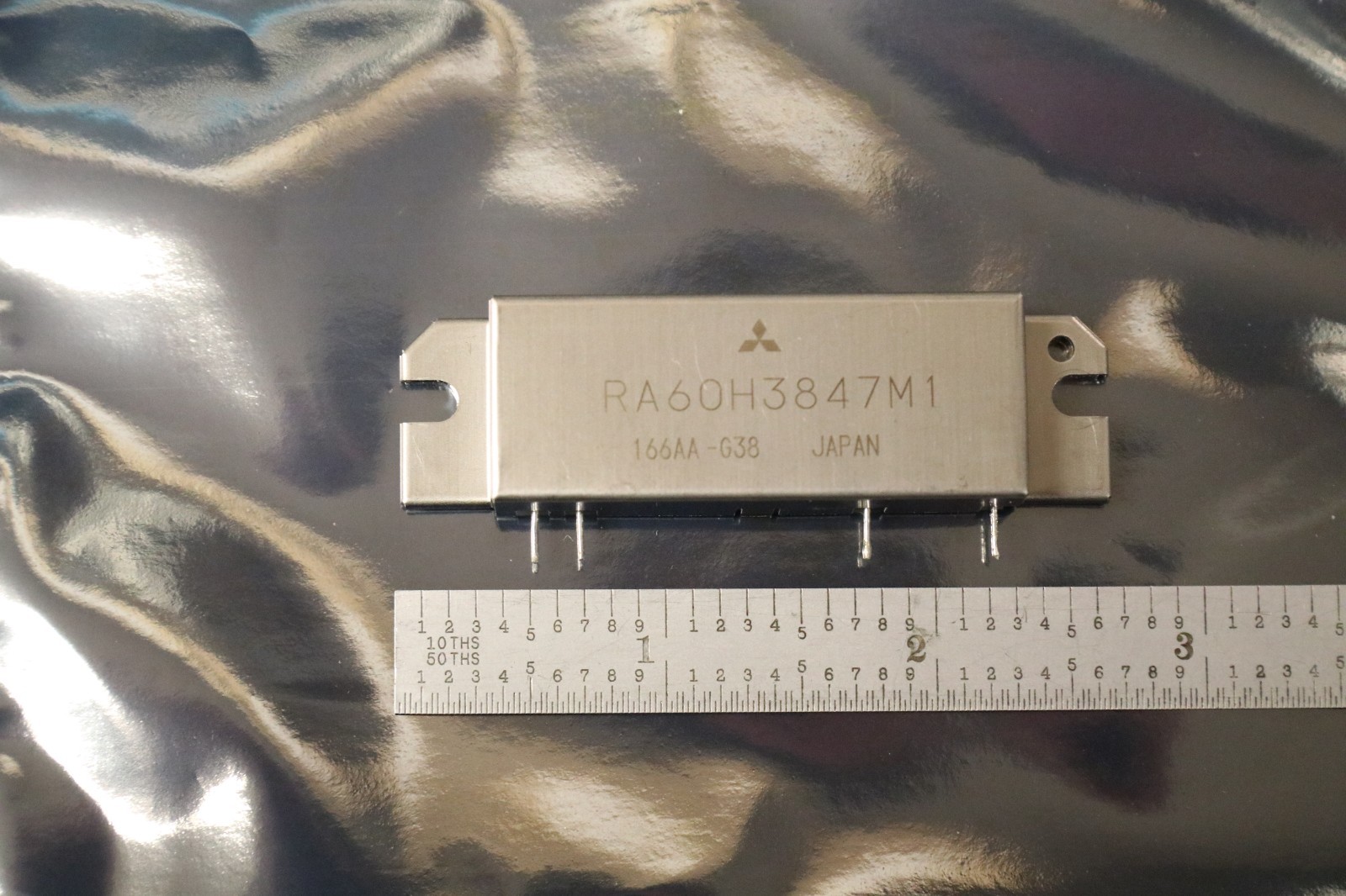 Mitsubishi RF UHF PA Module RA60H3847M1 60W, 378 400 450 470 Mhz at ...