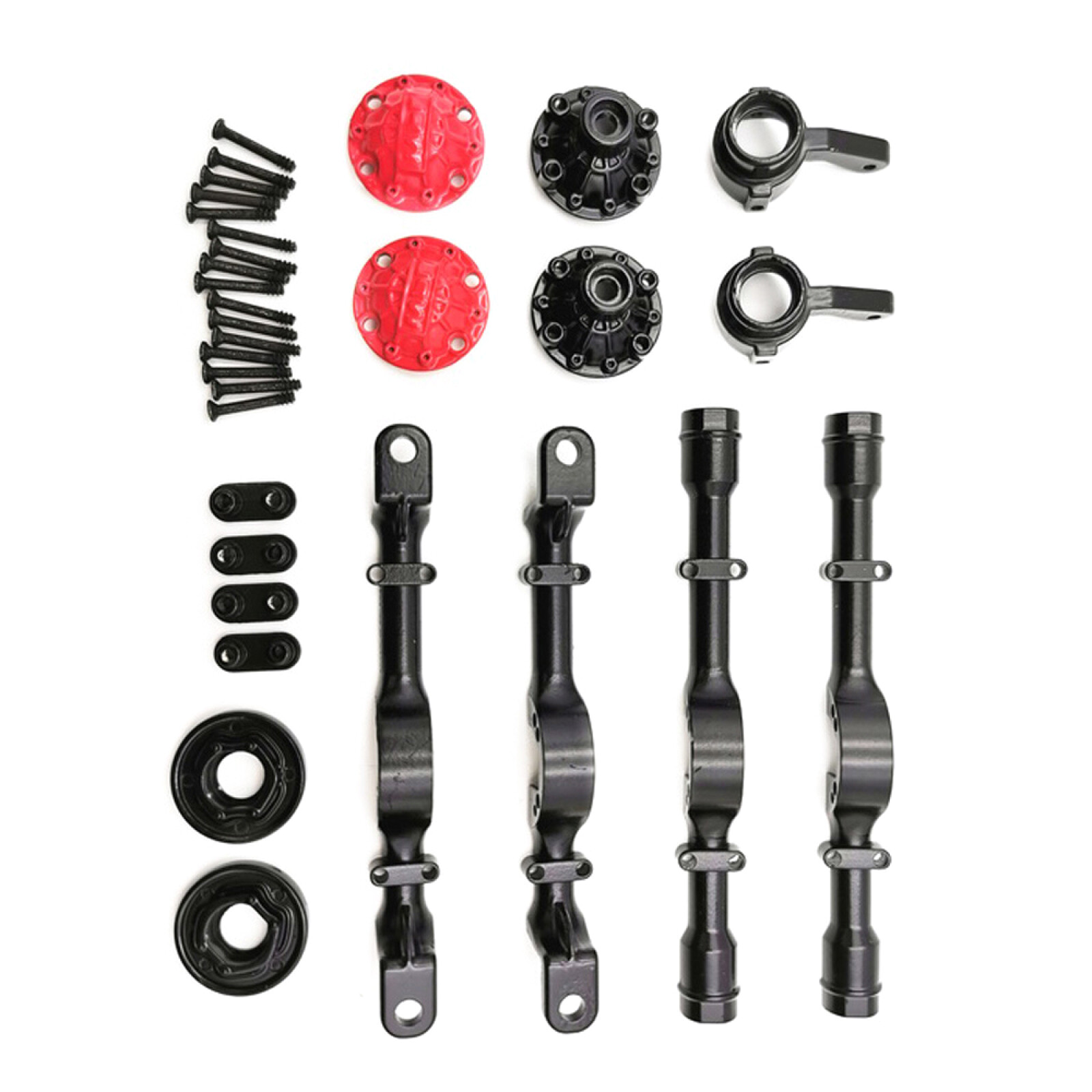 Metal Front+Rear Axle Housings Kits Replacement For WPL B-14 Truck 1/16 ...