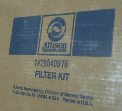 GENUINE Allison filter kit-at-500 series 29540976 29506392 29502295 ...