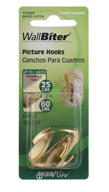 The Hillman 122394 Wall Biter Picture Hook for sale online | eBay