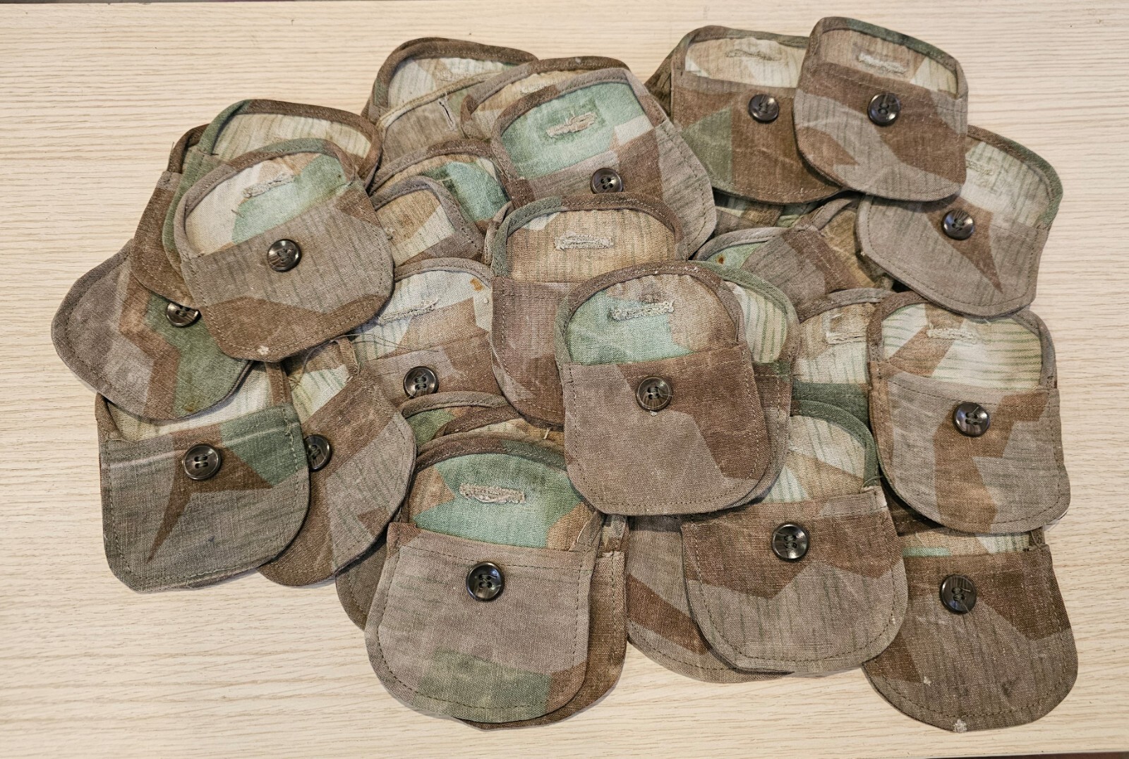 WW2 German Dog Tag Pouch Made From a Zeltbahn. | eBay UK