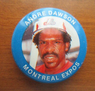 1984 FUN FOODS BASEBALL BUTTONS ANDRE DAWSON # 22 MONTREAL EXPOS | eBay