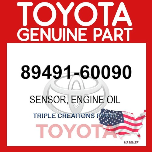 GENUINE Toyota 89491-60090 SENSOR, ENGINE OIL LEVEL 8949160090 OEM | eBay
