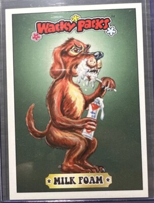 2023 TOPPS WACKY PACK FLASHBACK 1973 PORTRAIT #4 MILK FOAM | eBay