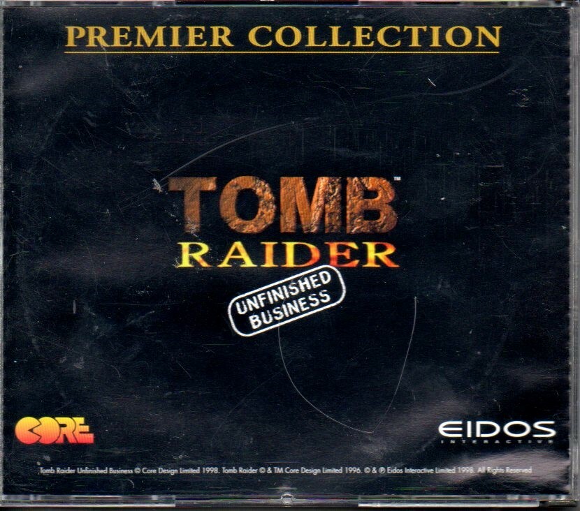 Tomb Raider Unfinished Business Premier Collection Vintage PC 2x CD-ROM ...