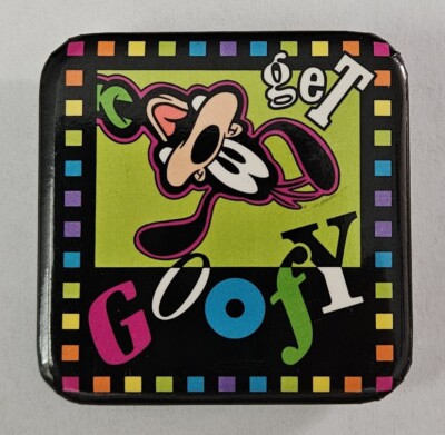 2000's Disney GOOFY "Get Goofy" 2 Inch Pinback Button | eBay
