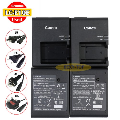 Used Original Canon LC-E10E Charger For EOS 1100D 1200D 1300D 1500D ...