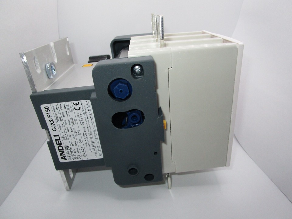 CJX2-F150-M7 Andeli AC Contactor 150A Compatible LC1F150M7 Coil 220V 3 ...