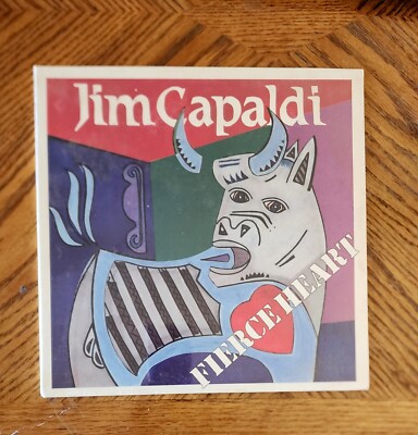 JIM CAPALDI / FIERCE HEART ~ 1983 Atlantic Album Club Edition ~ Traffic ...