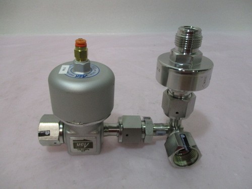 HAM-LET EV8C-FV-L83-EP Diaphragm Valve w/ NASclean N-400 PTFE Gas ...