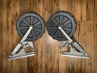 Transom Launch Wheels 5.5" Aluminum Articulating *Made in USA* | eBay