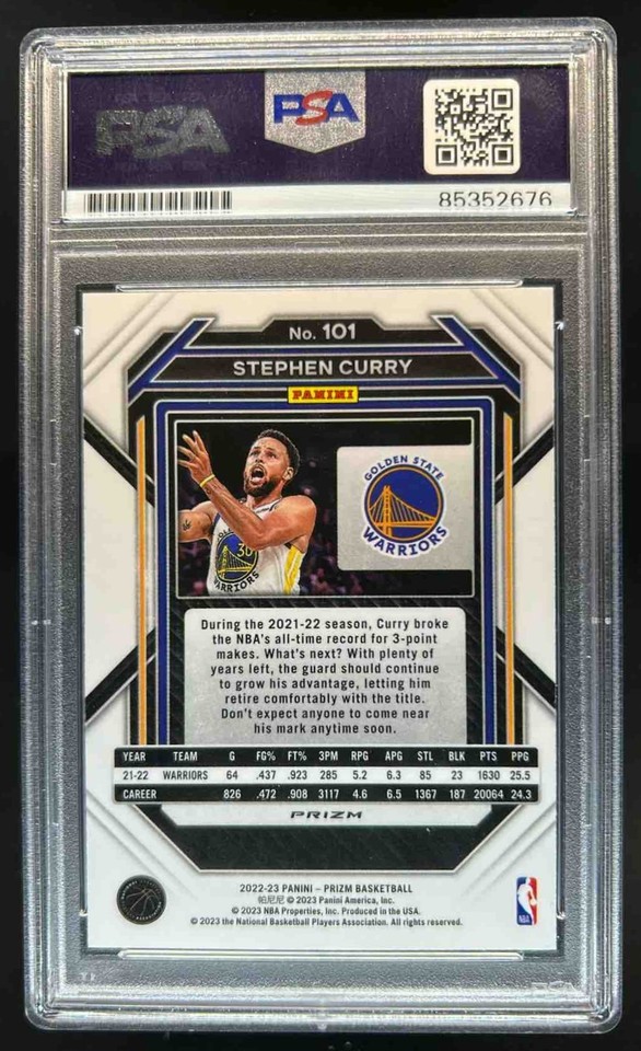 Trading Card Stephen Curry Auto Autograph PSA Authentic Warriors | eBay