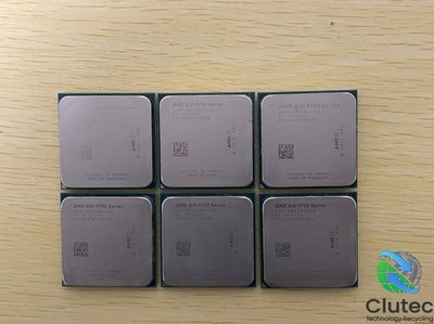 LOT OF QTY 6 AMD A10-9700 Series 3.5Ghz 4-Core Socket AM4 CPU Processor ...