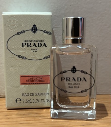 NEW Prada Infusion de Rhubarbe mini travel size EDP collectible | eBay