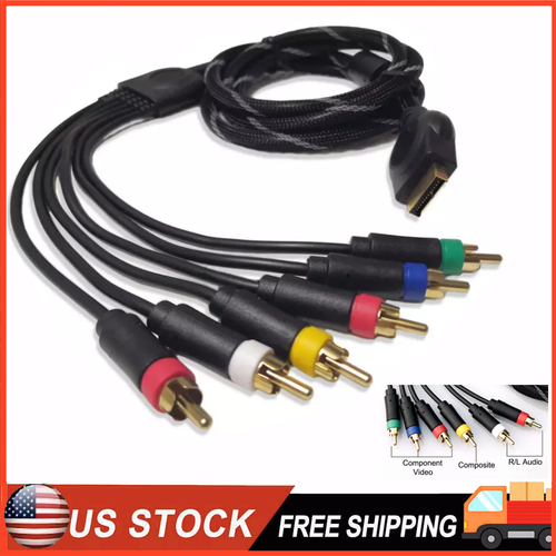 HD Retrovision PlayStation 2/3 PS2/PS3 Premium YPbPr Component Video ...