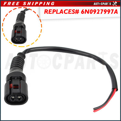 ABS Wheel Speed Sensor Plug Pigtail Wire Harness For VW Golf GTI Jetta ...