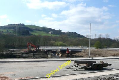 Photo 6x4 New river bridge under construction at Milner Royd Sowerby ...