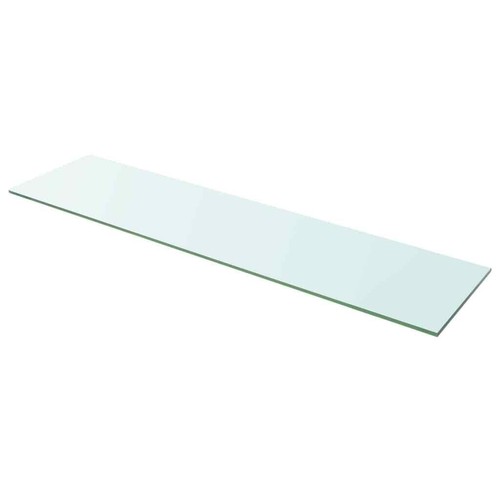 Shelf Panel Glass Clear 100x25 cm vidaXL | eBay