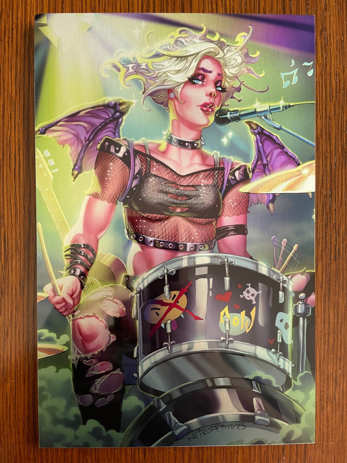 The Devil's Misfits #1 Nei Ruffino Solo Kickstarter Virgin Metal ...