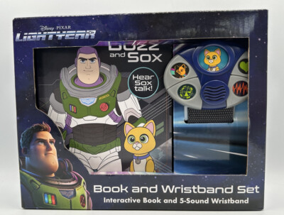 Lightyear Book And Wristband Set Interactive Book & 5-Sound Wristband ...