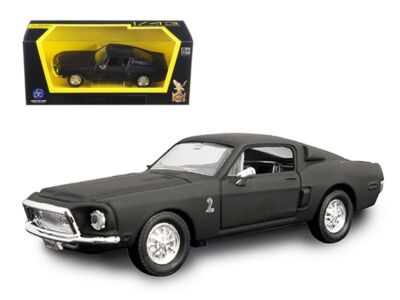 1968 Ford Mustang Shelby GT500 KR Matt Black 1/43 Diecast Model Car by ...