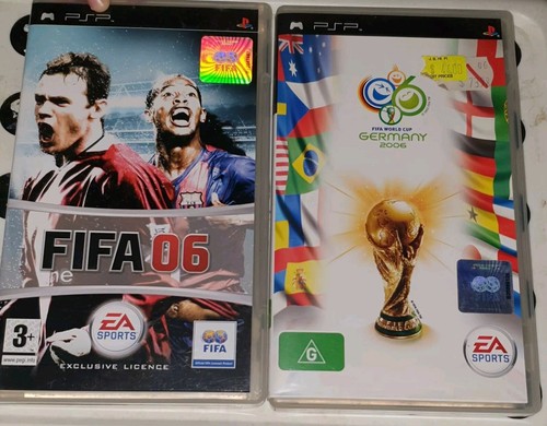 FIFA World Cup Germany 2006 + FIFA 06 - 2x PSP / Playstation Portable ...