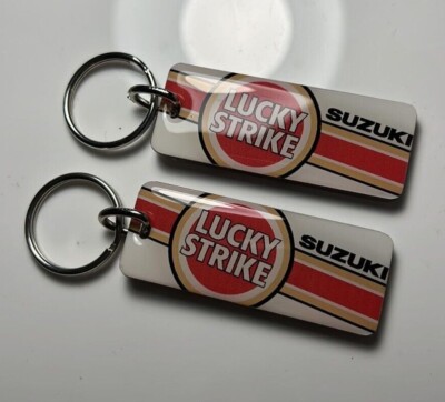 Suzuki Lucky Strike Motorcycle Key Chain 2 pack | eBay
