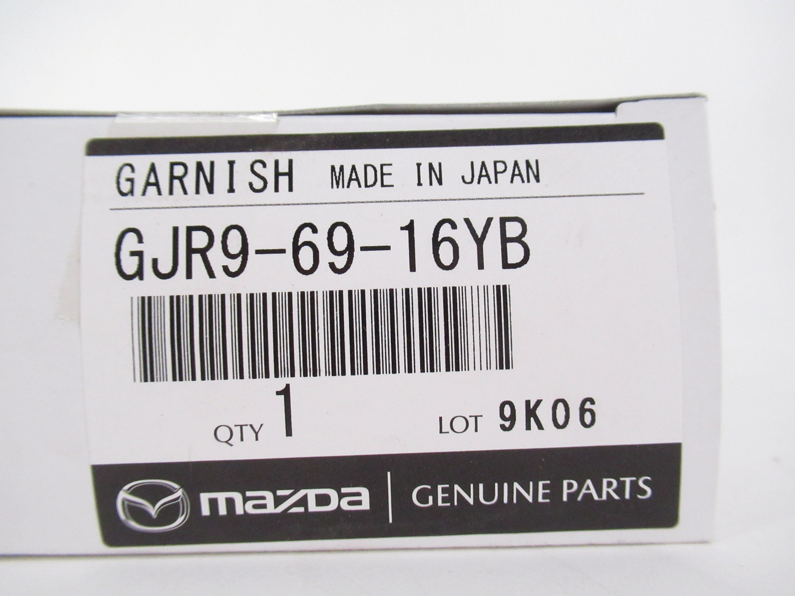 Genuine OEM Mazda GJR9-69-16YB Driver Front Corner Garnish 2014-2019 6 ...