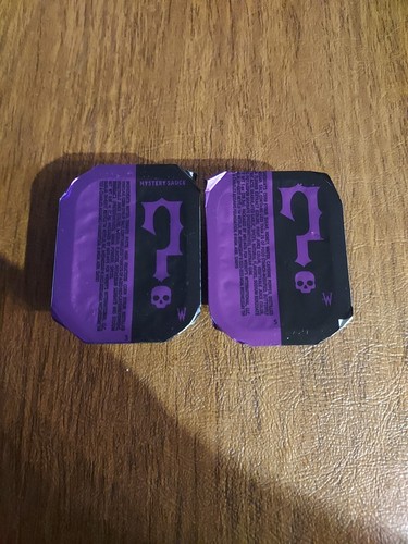 Wendy’s x Wednesday Mystery Sauce (LOT OF 2) Sealed | eBay