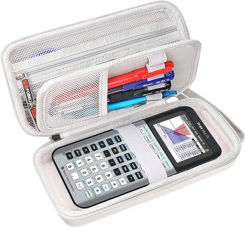 Protective Hard Case for Graphing Calculator, Pens & Accessories – Gray ...