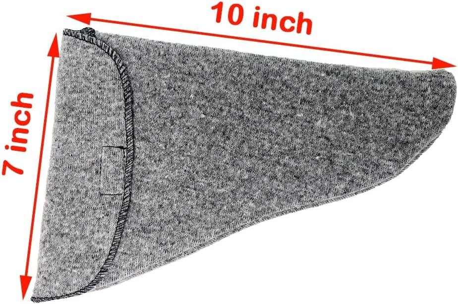 10x7” Pistol Sock Cover, Handgun Cover Case, Non-Destructive, Easy ...