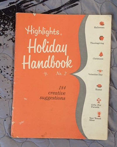 Highlights Magazine Holiday Handbook No. 2 W/ 184 Creative Suggestions ...