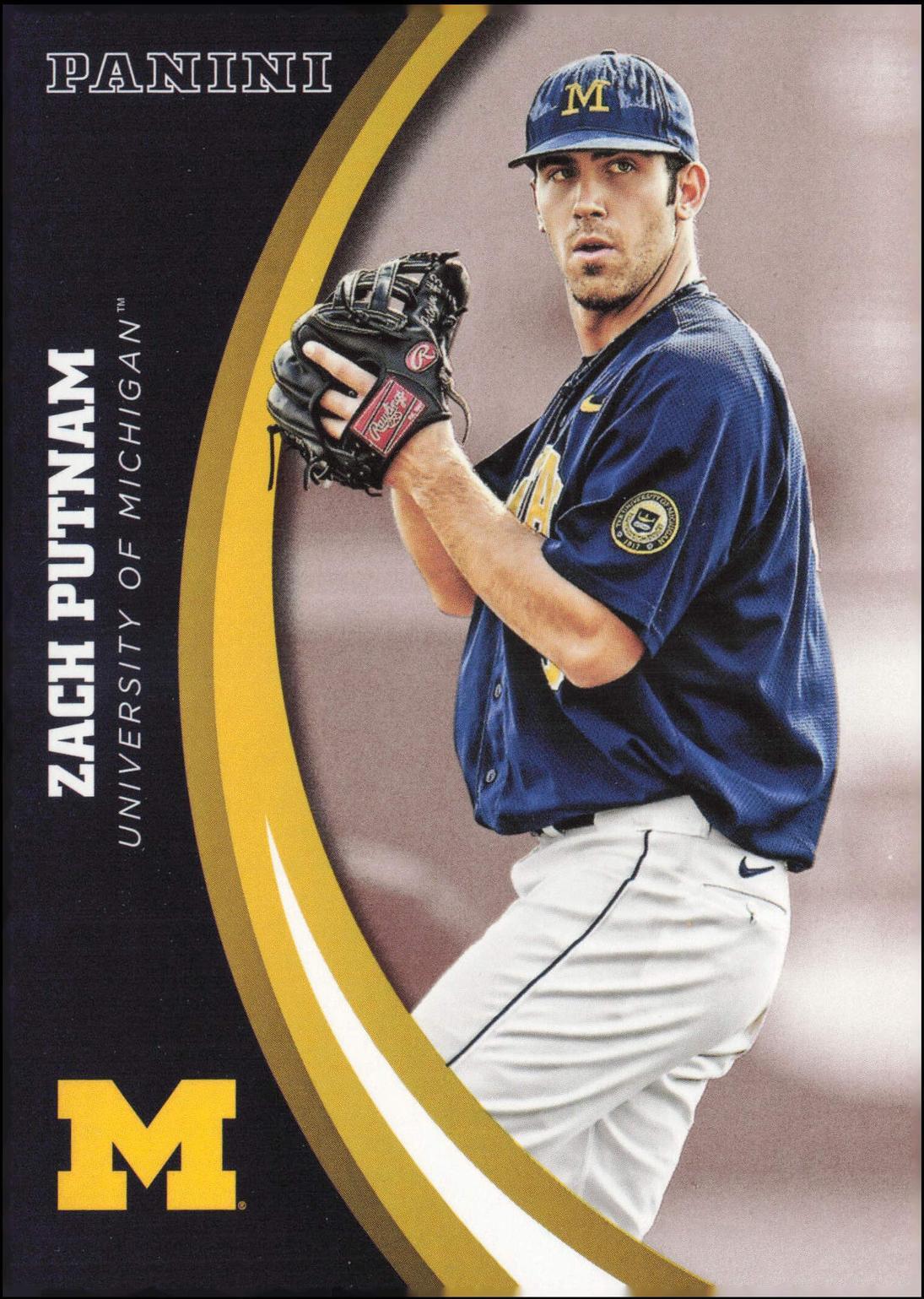2015 Panini Michigan Wolverines - Zach Putnam #48 (RC) for sale online ...