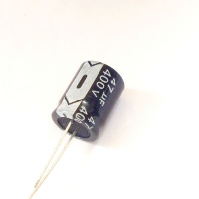 1pcs 47uF 400V 47MFD 400Volts 16*20mm Aluminum Electrolytic Capacitor ...