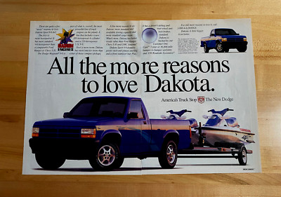 1995 Print Ad Dodge Dakota Magnum Engines | eBay