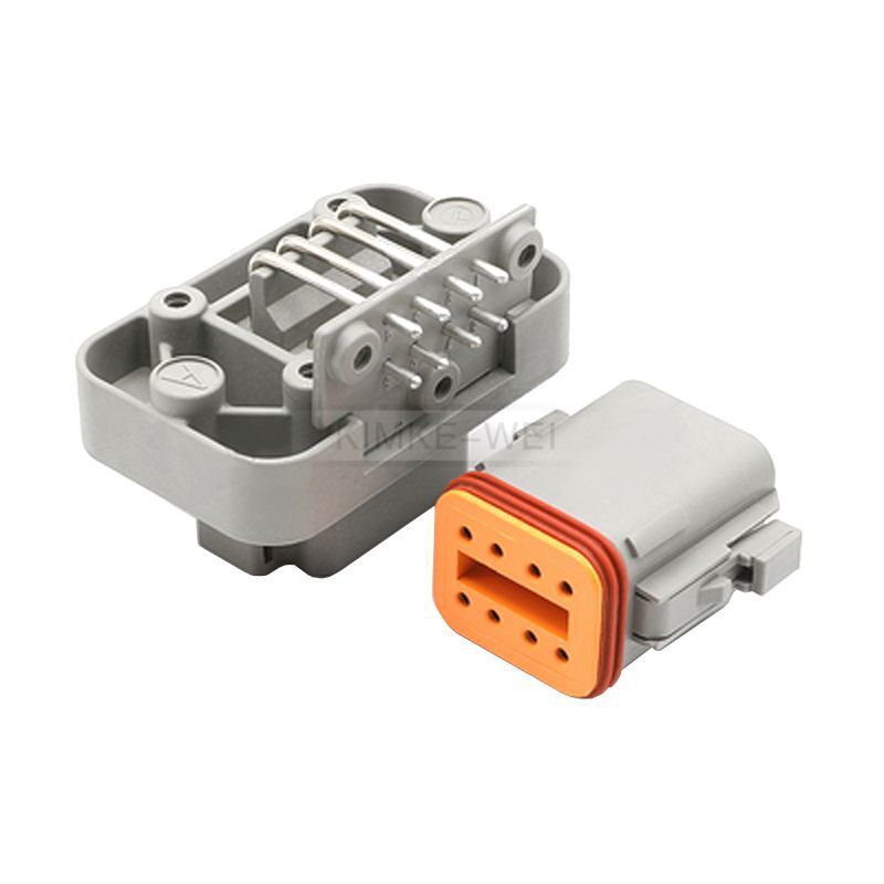 8 Pin Deutsch DT13/06 PCB Panel Male&Female Connector Plug Kit DT13 ...